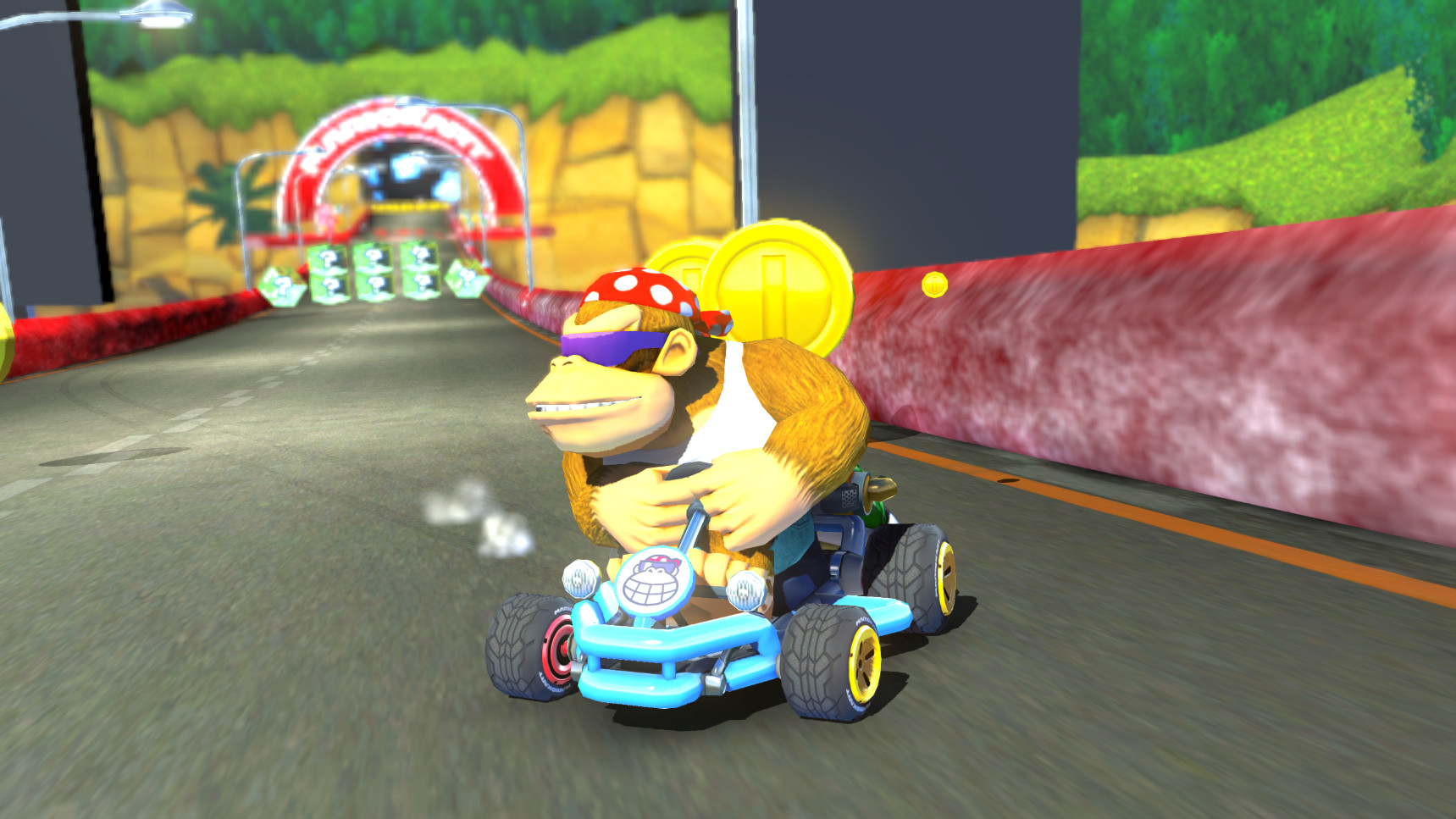 Triforce Mario Highway / Mario Beach (Base Style) Mod for Mario Kart 8 ...