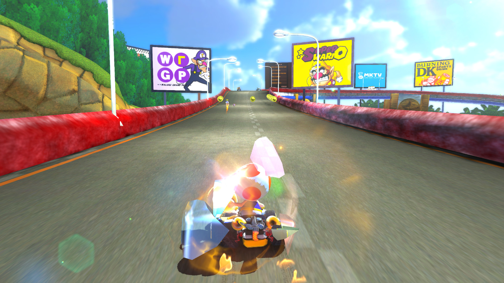 Triforce Mario Highway / Mario Beach (Base Style) Mod for Mario Kart 8 ...