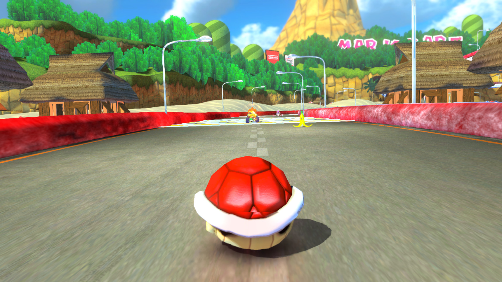 Triforce Mario Highway / Mario Beach (Base Style) Mod for Mario Kart 8 ...