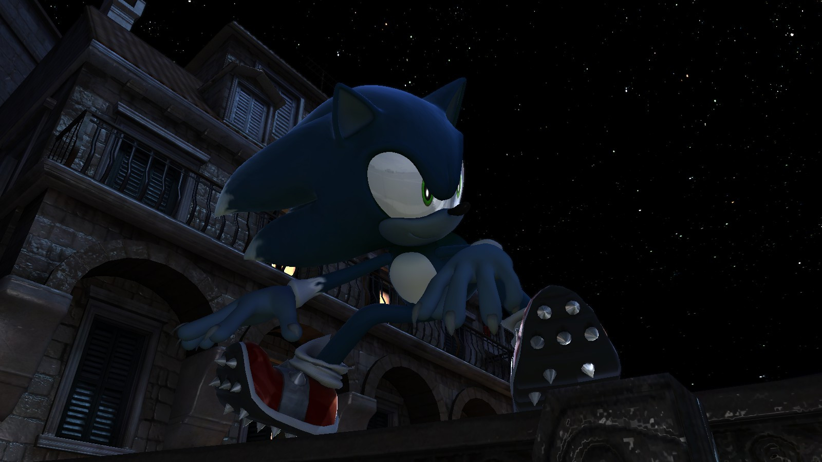 Werehog Sonic skin Mod for Sonic Generations (2011) | Gens Mods