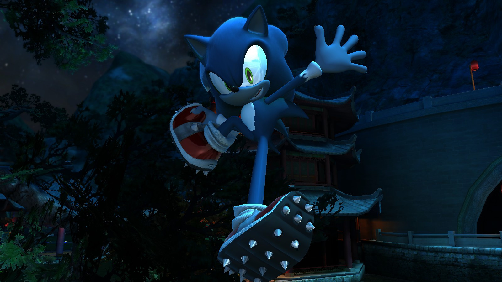 Werehog Sonic skin Mod for Sonic Generations (2011) | Gens Mods