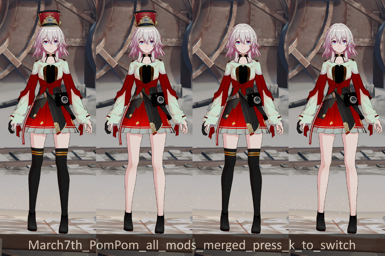 March 7th X Pom-Pom Mod for Honkai Star Rail | HSR Mods