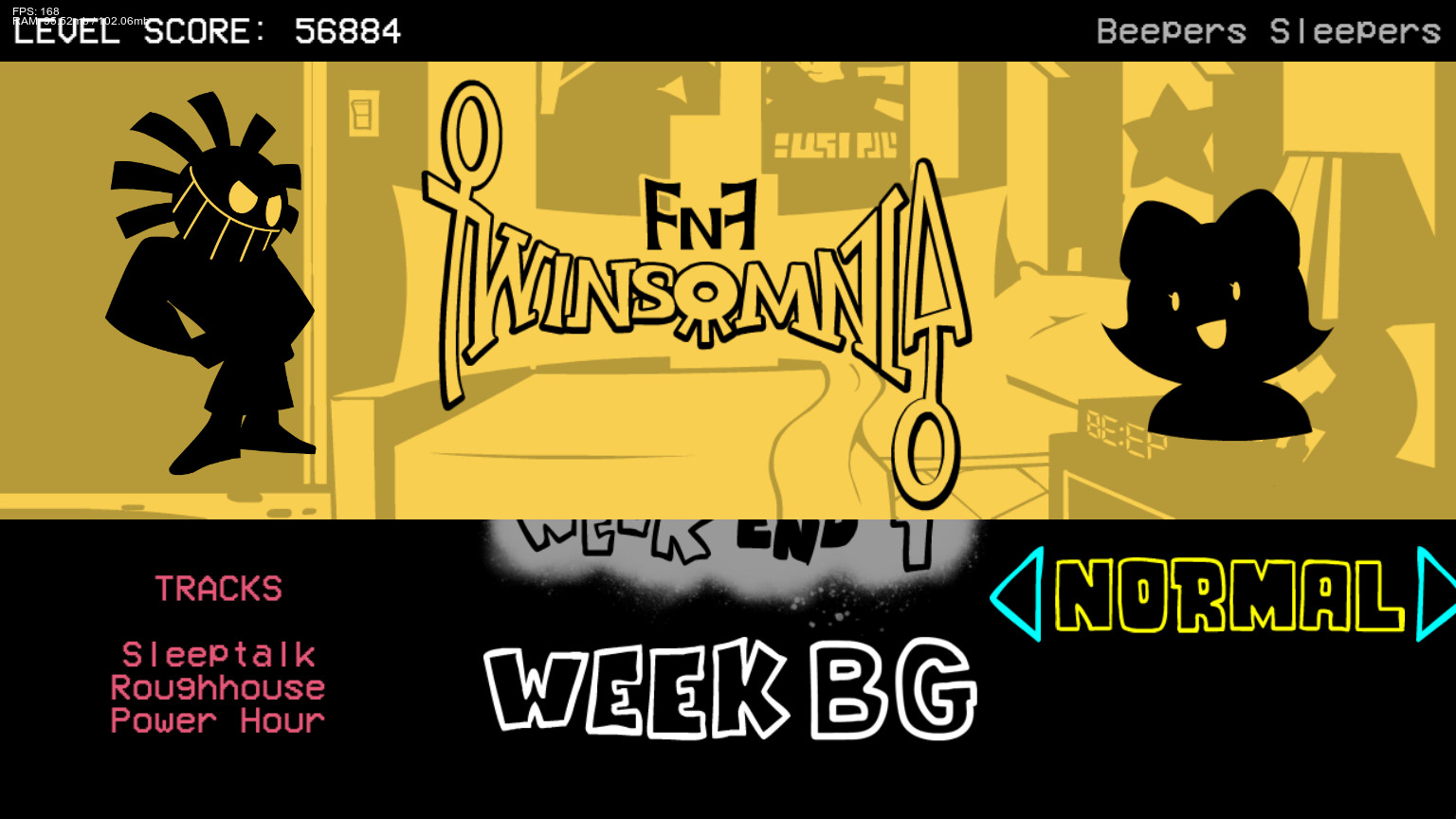 FNF Twinsomnia V-Slice Port Mod for Friday Night Funkin' | FNF Mods