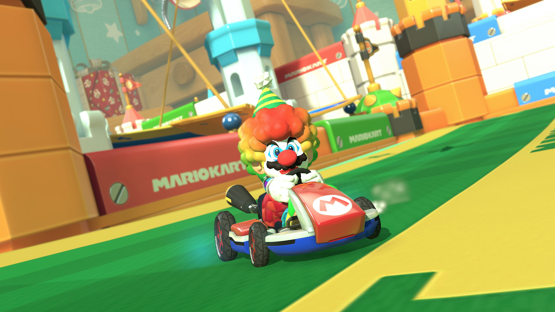 Mario Clown Outfit Mod for Mario Kart 8 Deluxe | MK8D Mods
