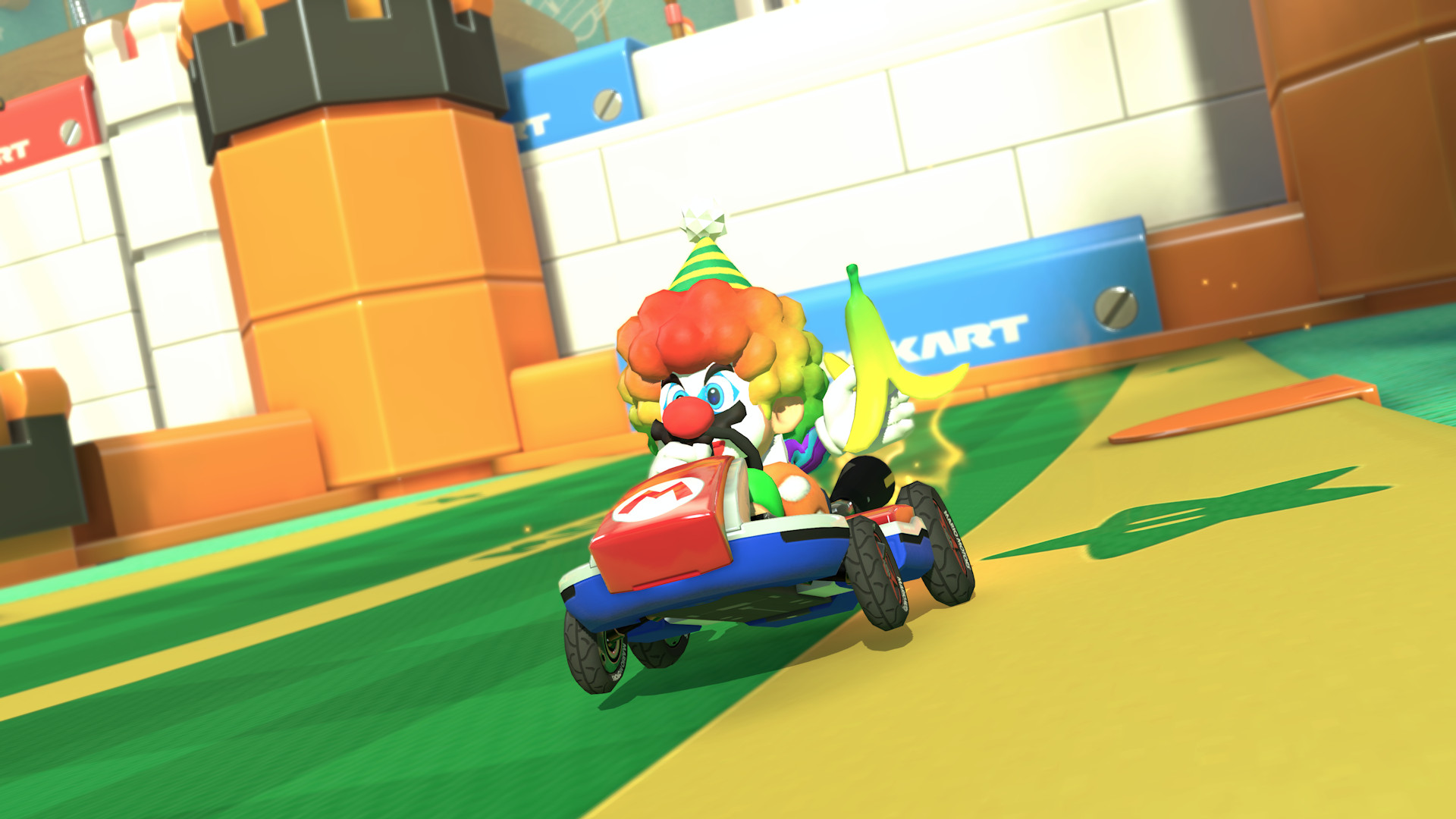 Mario Clown Outfit Mod for Mario Kart 8 Deluxe | MK8D Mods