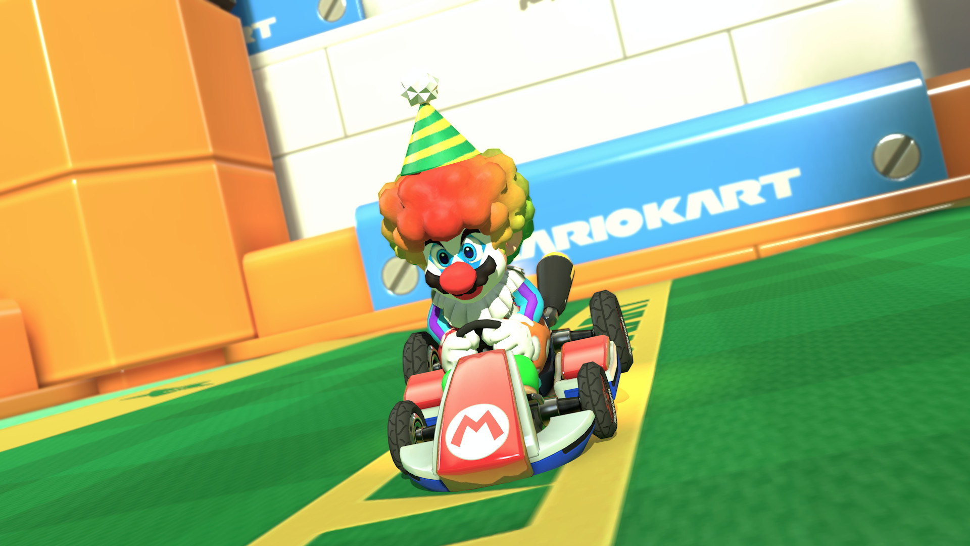 Mario Clown Outfit Mod for Mario Kart 8 Deluxe | MK8D Mods