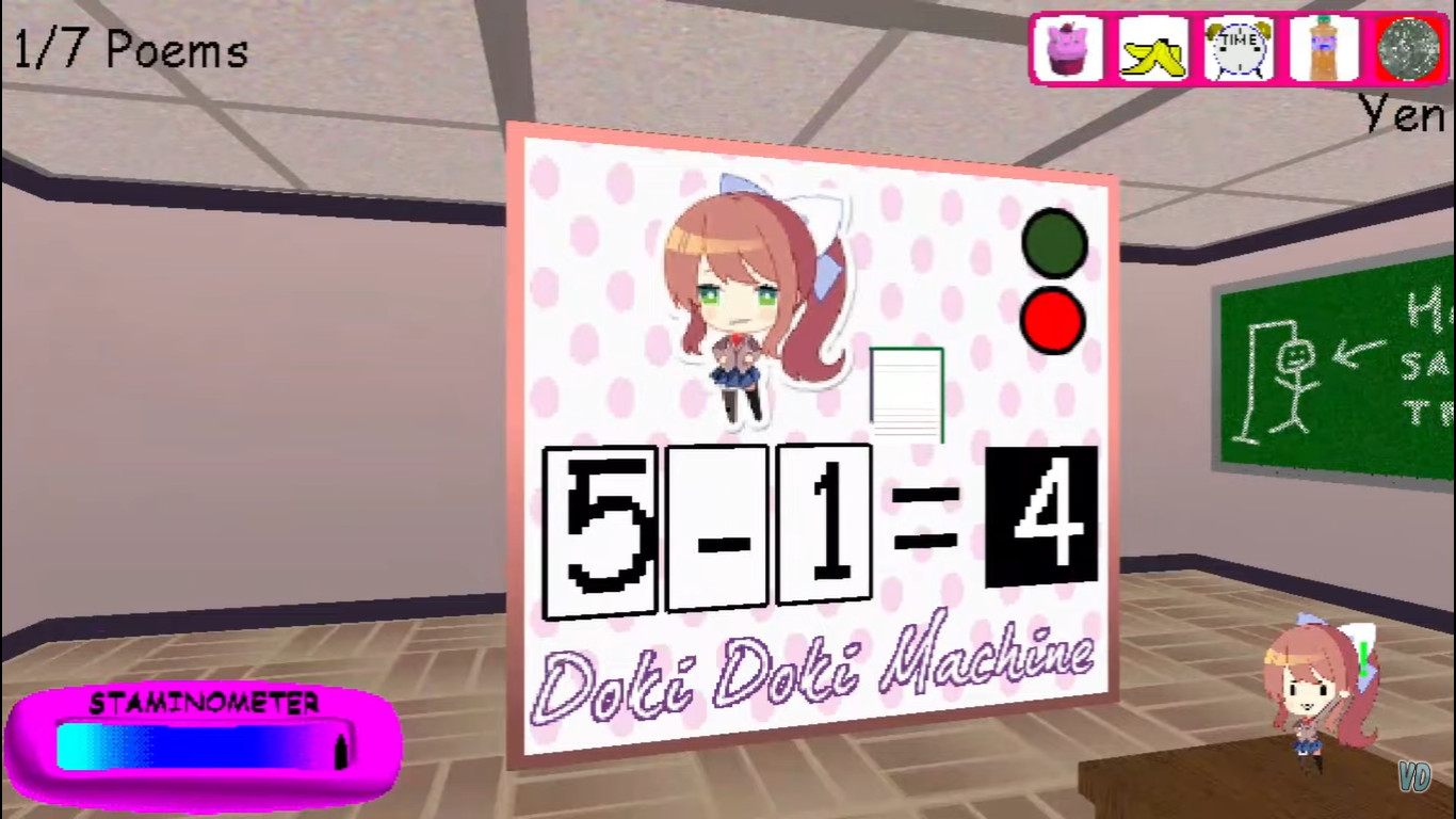 (Discontinued Tempor) Doki Doki Monika Basics Plus Mod for Baldi's ...