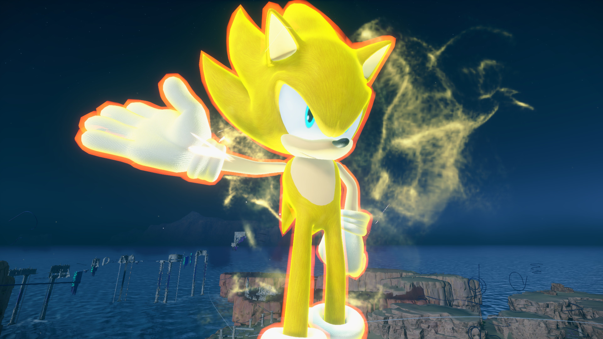 Consistent Super Sonic Mod for Sonic Frontiers | Frontiers Mods