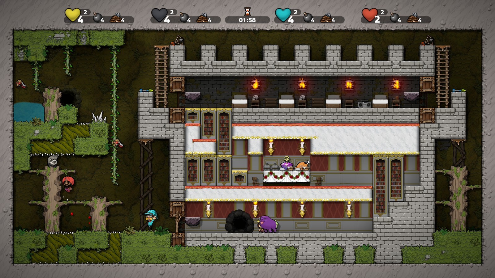 Arena map pack Mod for Spelunky 2 | Spelunky 2 Mods