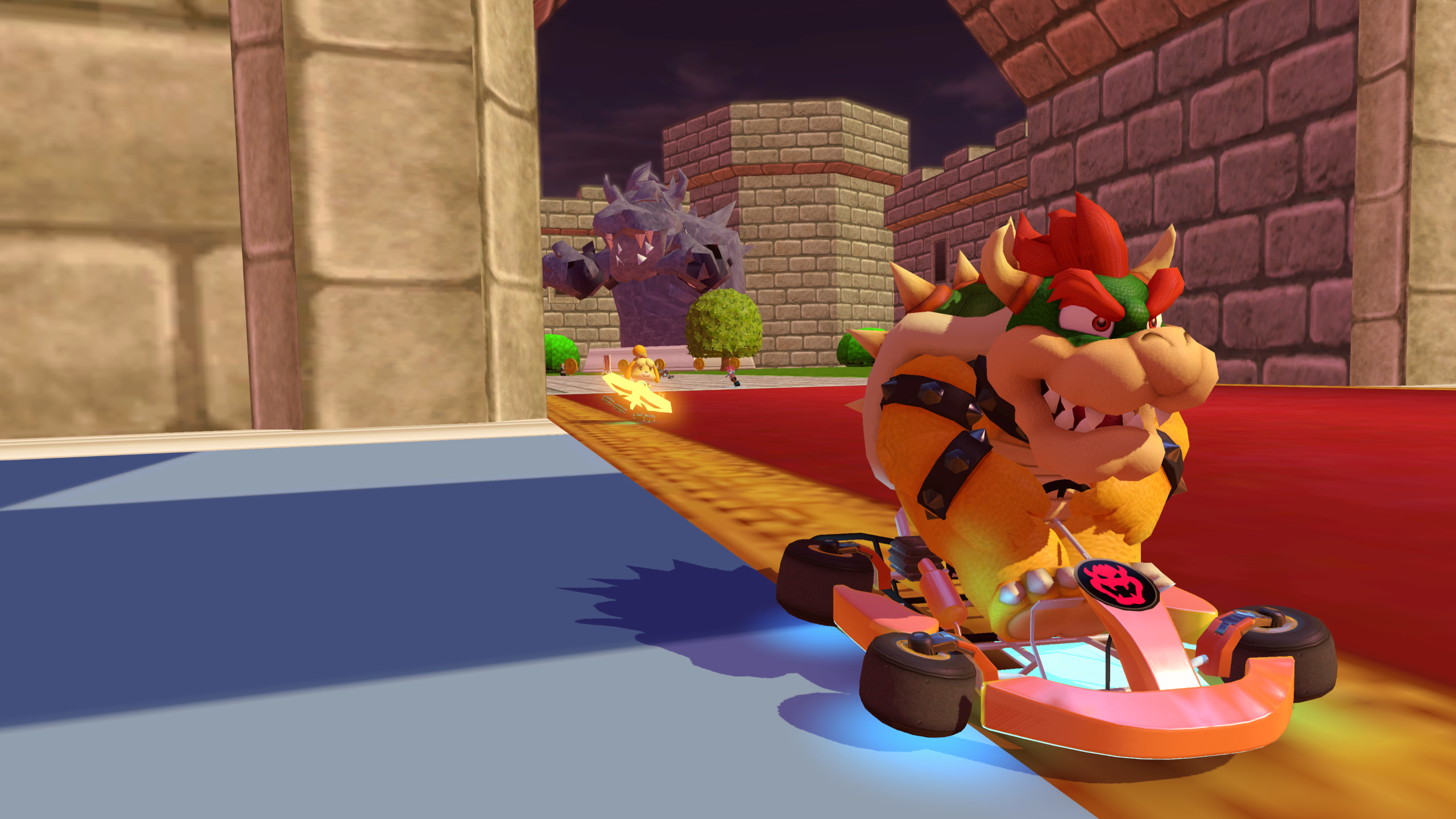 N64 Bowser's Castle (Improved) Mod for Mario Kart 8 Deluxe | MK8D Mods