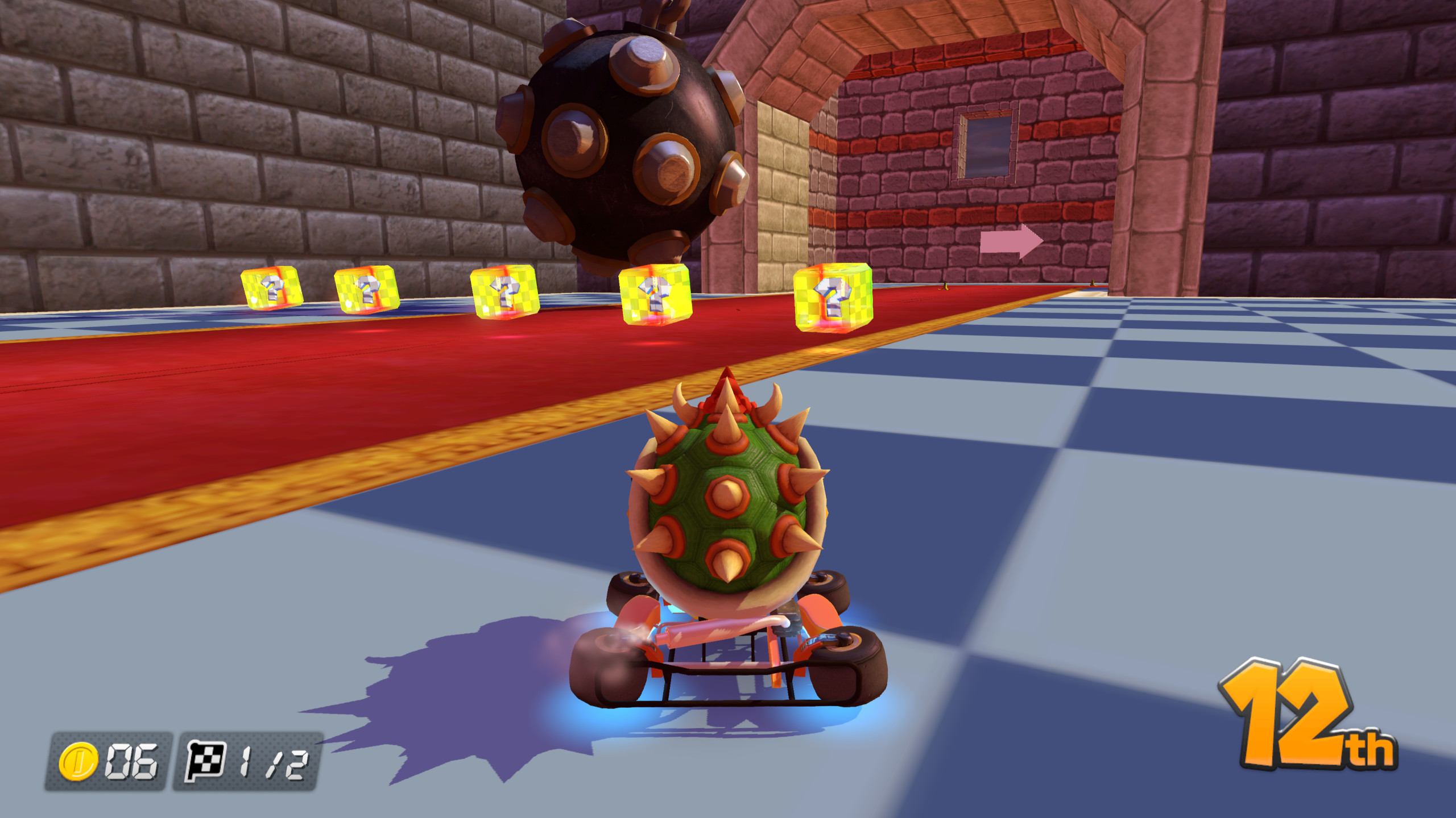 N64 Bowser's Castle (Improved) Mod for Mario Kart 8 Deluxe | MK8D Mods