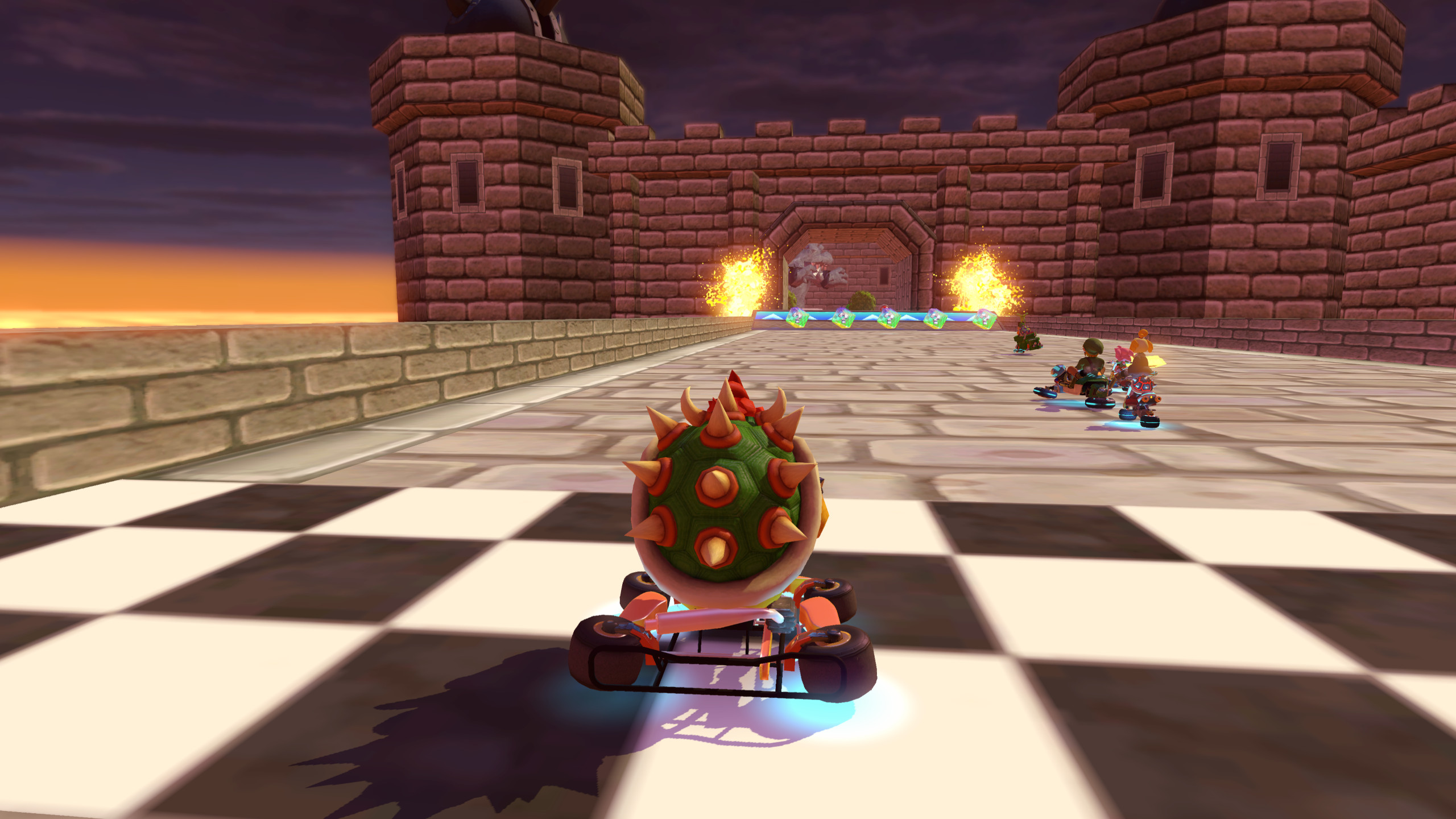 N64 Bowser's Castle (Improved) Mod for Mario Kart 8 Deluxe | MK8D Mods