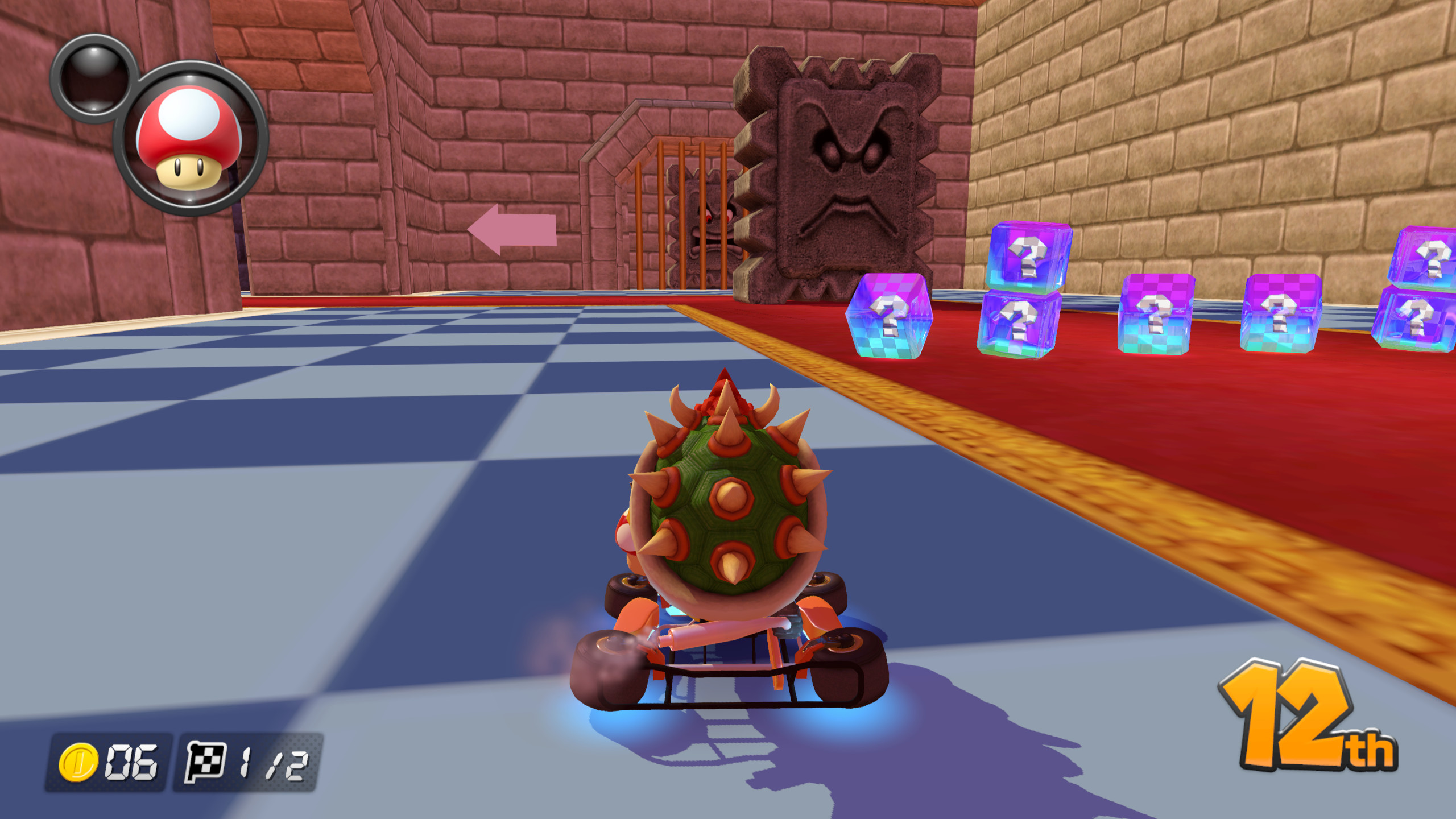 N64 Bowser's Castle (Improved) Mod for Mario Kart 8 Deluxe | MK8D Mods