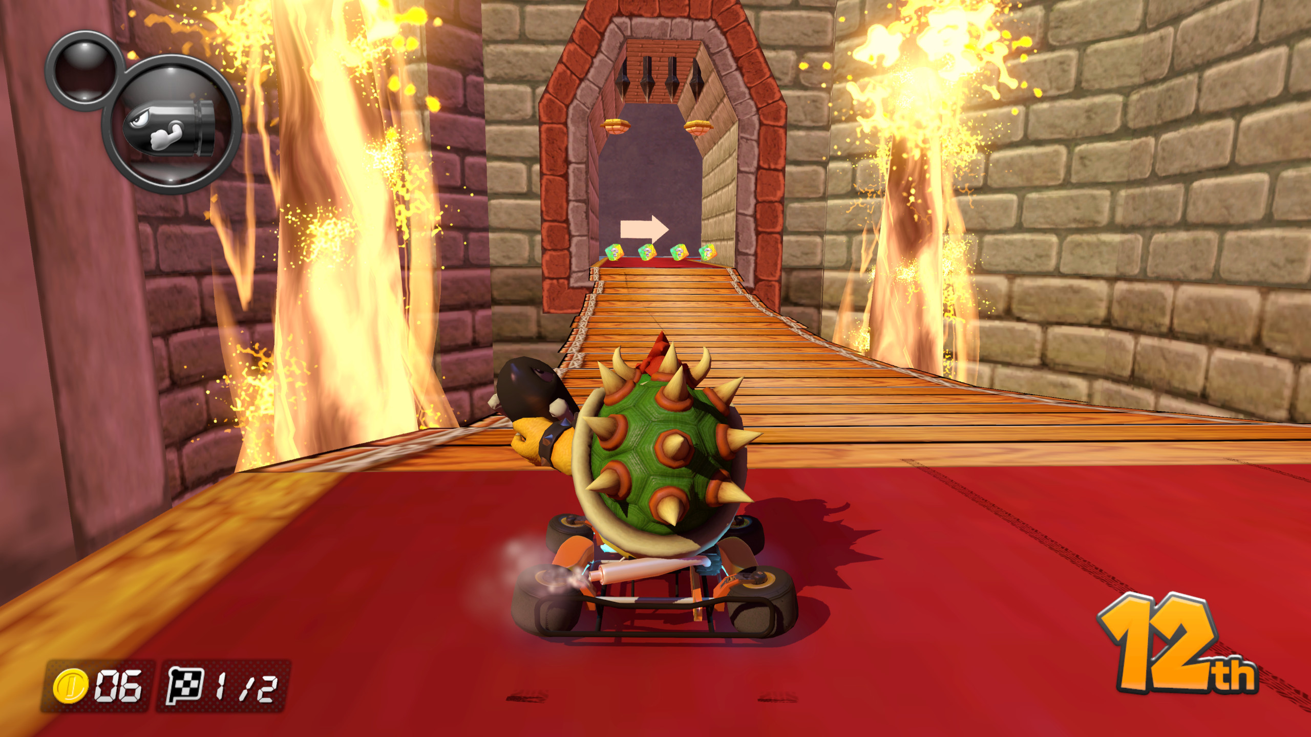 N64 Bowser's Castle (Improved) Mod for Mario Kart 8 Deluxe | MK8D Mods