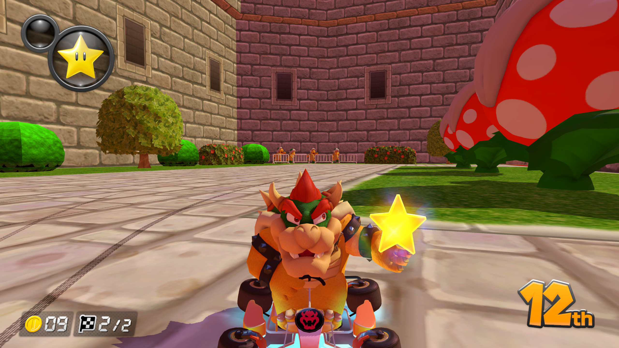 N64 Bowser's Castle (Improved) Mod for Mario Kart 8 Deluxe | MK8D Mods