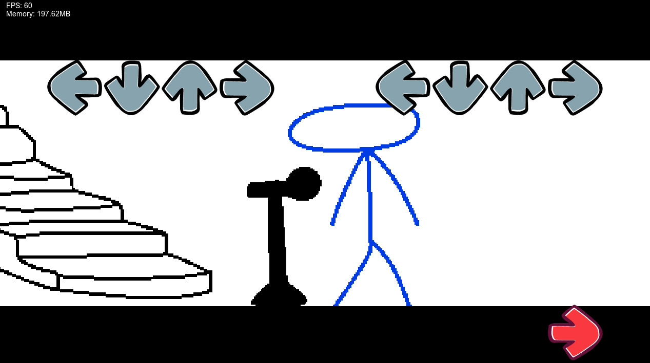 Stairs - A Raxdflipnote Oneshot Mod for Friday Night Funkin' | FNF Mods