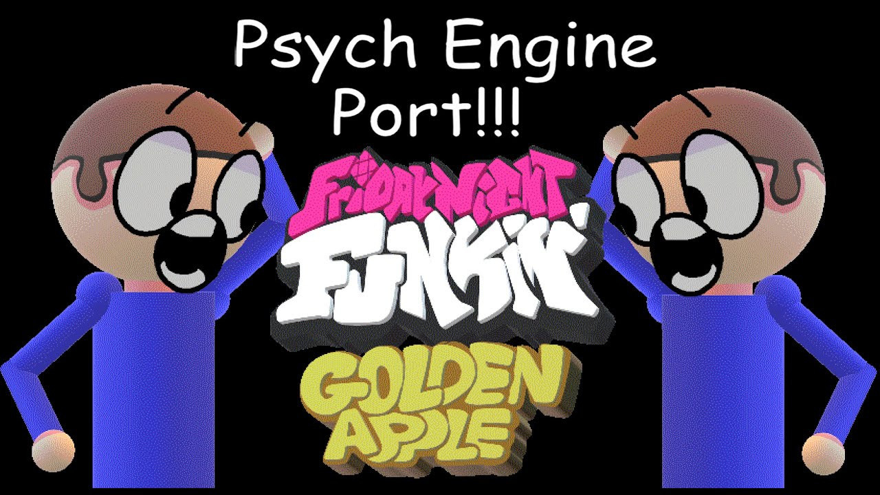 High Effort Golden Apple Psych Engine Port Mod for Friday Night Funkin' | FNF Mods