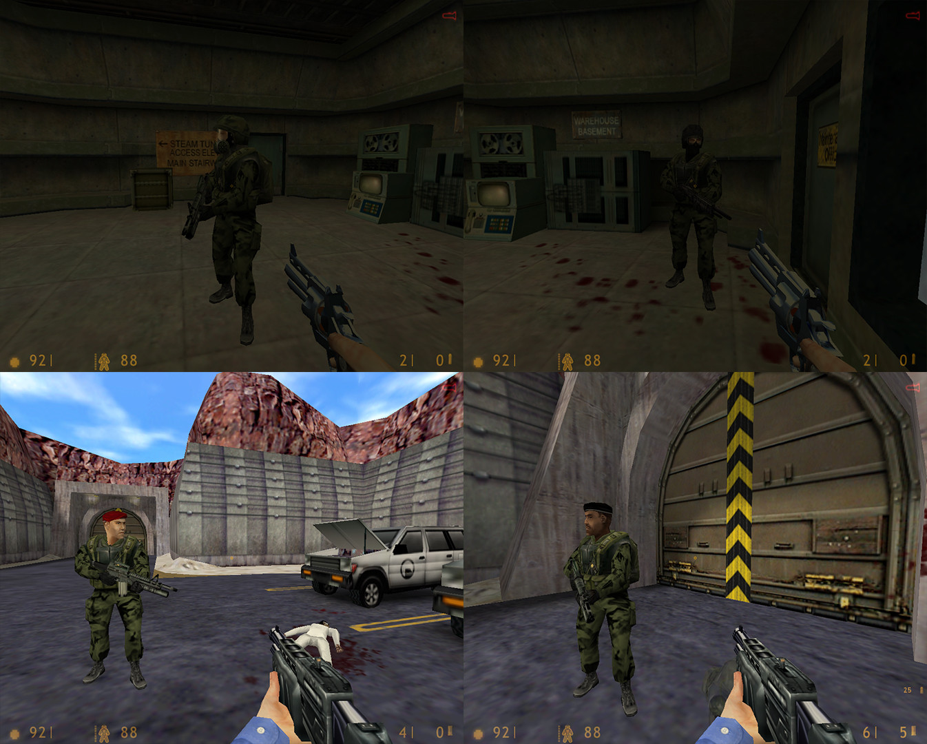 Alternative [HD] H.E.C.U Models for OP4 and BS Mod for Half-Life | HL Mods