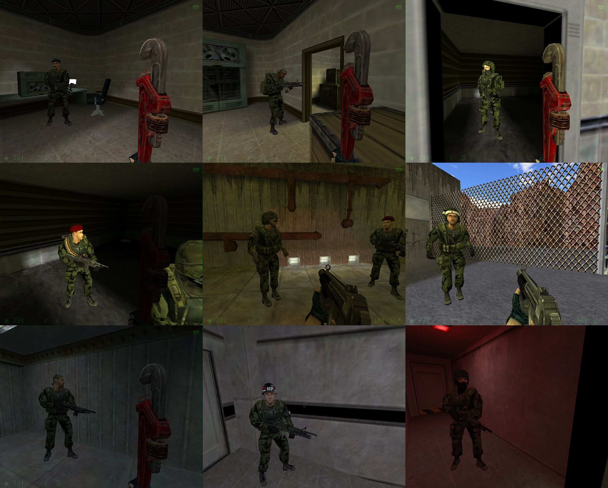 Alternative [HD] H.E.C.U Models for OP4 and BS Mod for Half-Life | HL Mods