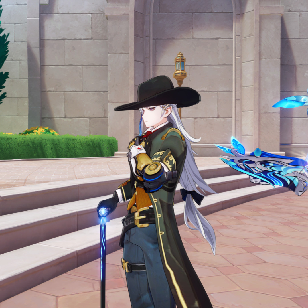 Neuvillette Gambler outfits Mod for Genshin Impact | GI Mods