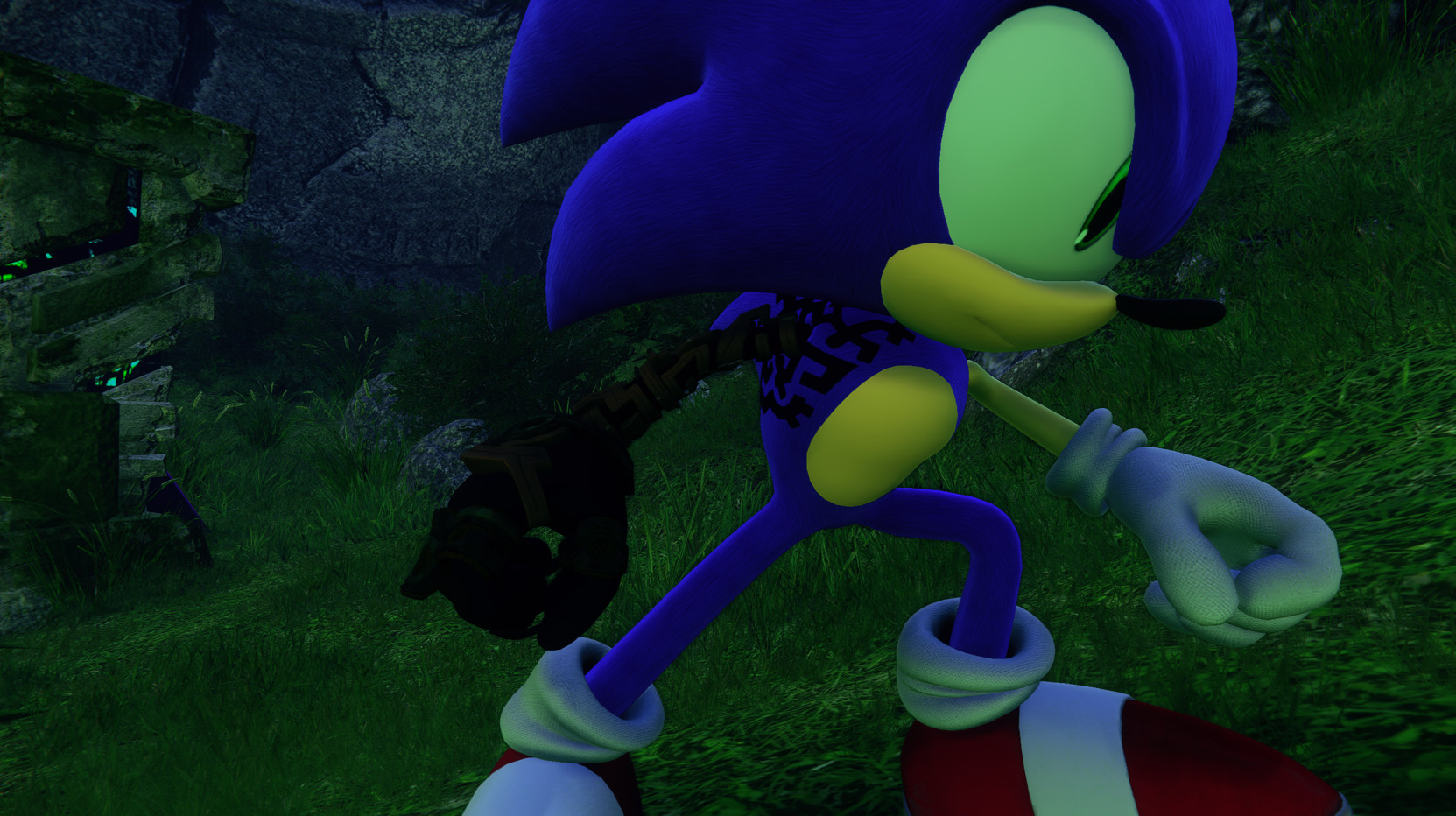 Rauru's Arm For Sonic [TOTK] Mod for Sonic Frontiers | Frontiers Mods