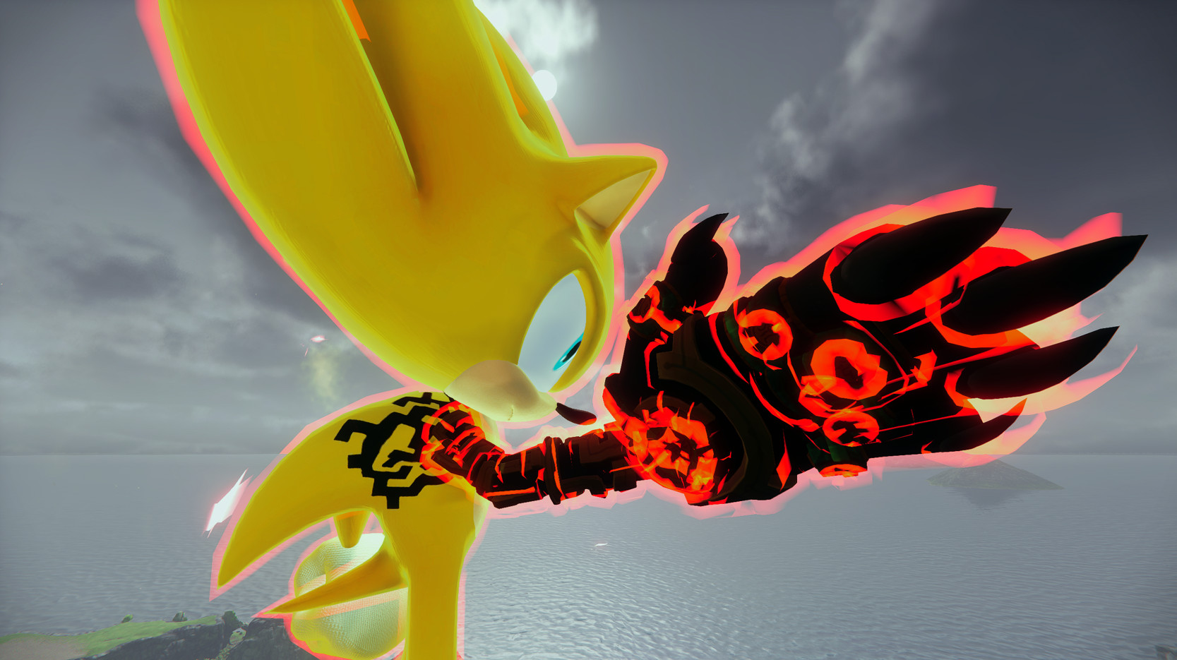 Rauru's Arm For Sonic [TOTK] Mod for Sonic Frontiers | Frontiers Mods