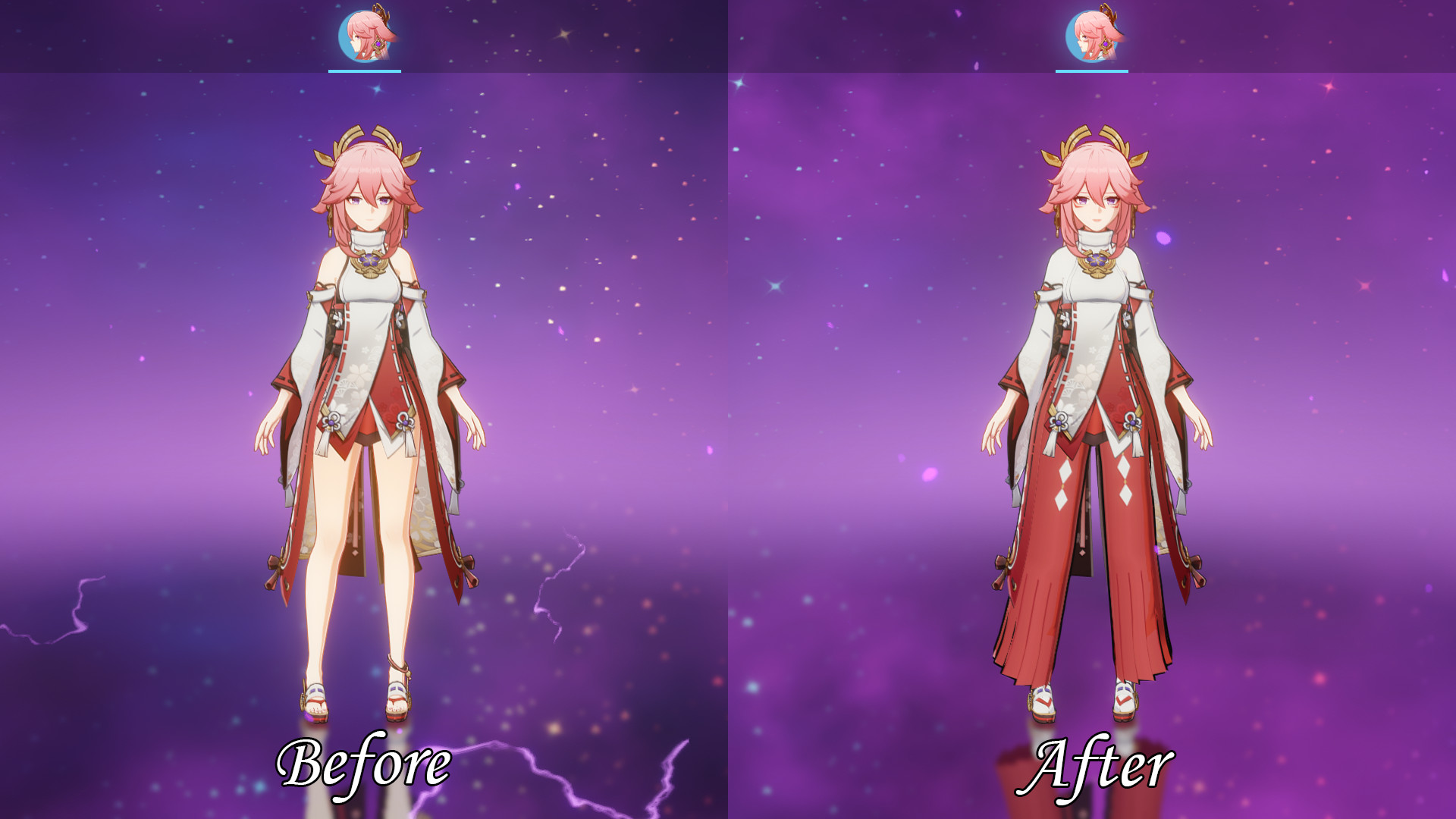 Yae Redesign - Insert A Name Mod for Genshin Impact | GI Mods