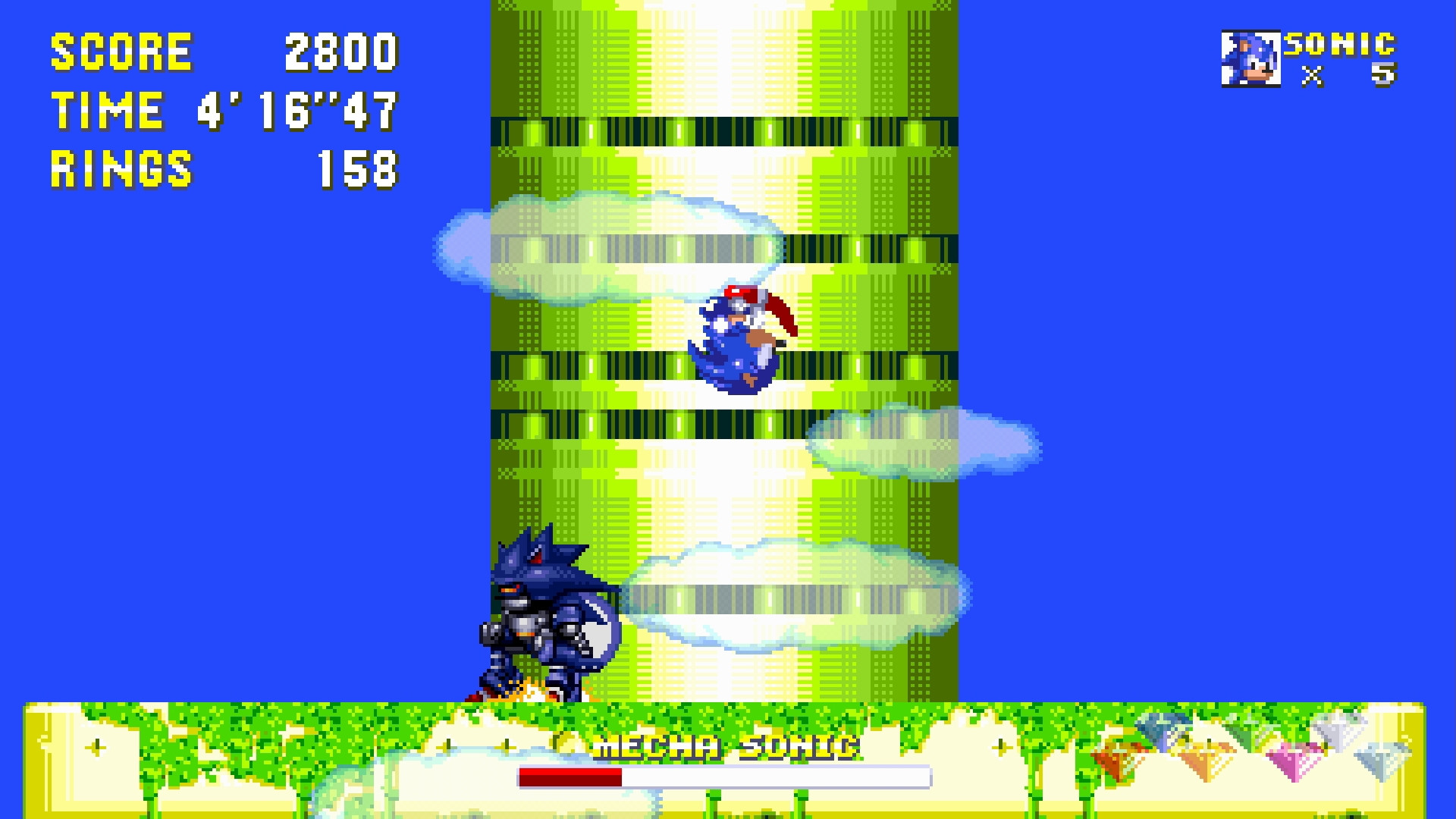 Mecha Sonic Reshaded (Andrei Rei's Take) Mod for Sonic 3 A.I.R. | S3AIR ...