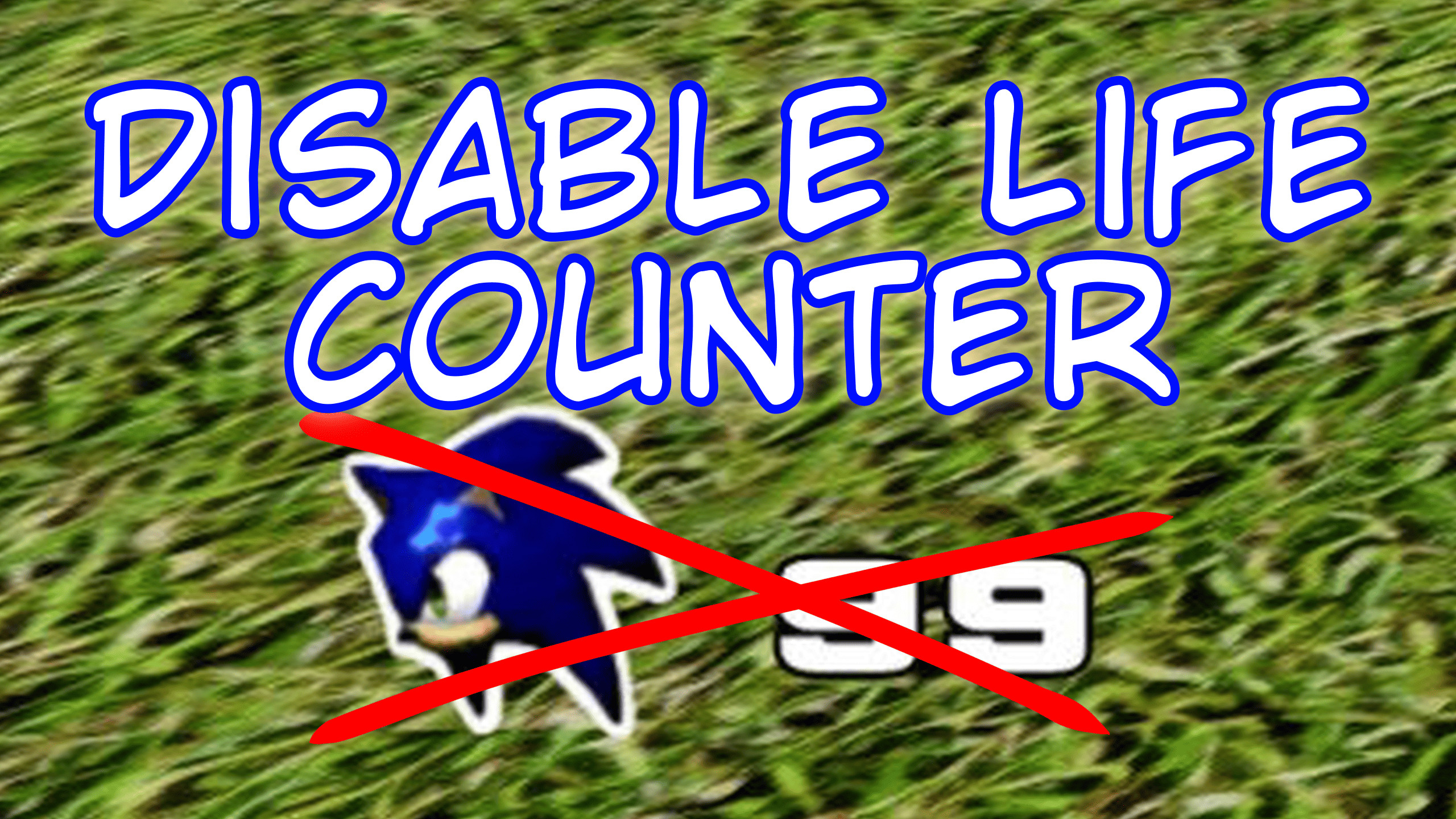 Disable Life Counter Mod for Sonic Adventure 2 | SA2 Mods