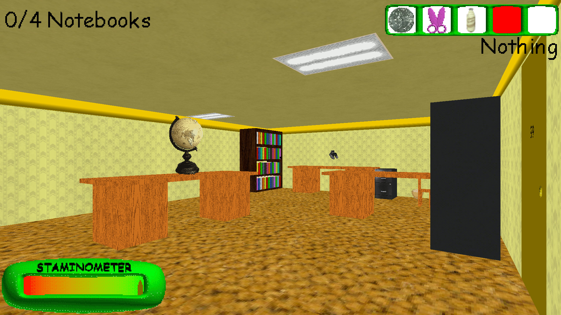 The Classrooms (Backrooms Texture Pack) Mod for Baldi's Basics | Baldi Mods