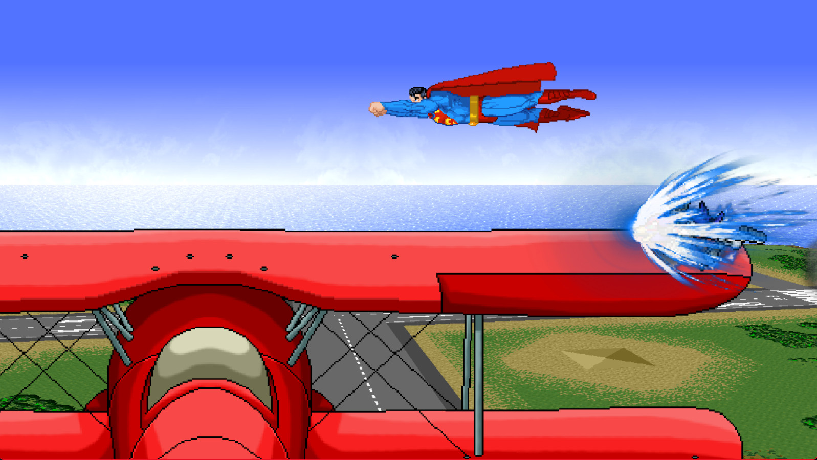 Superman(dc comics) 9.5/cmcv8 Mod for Super Smash Bros. Crusade | SSBC Mods