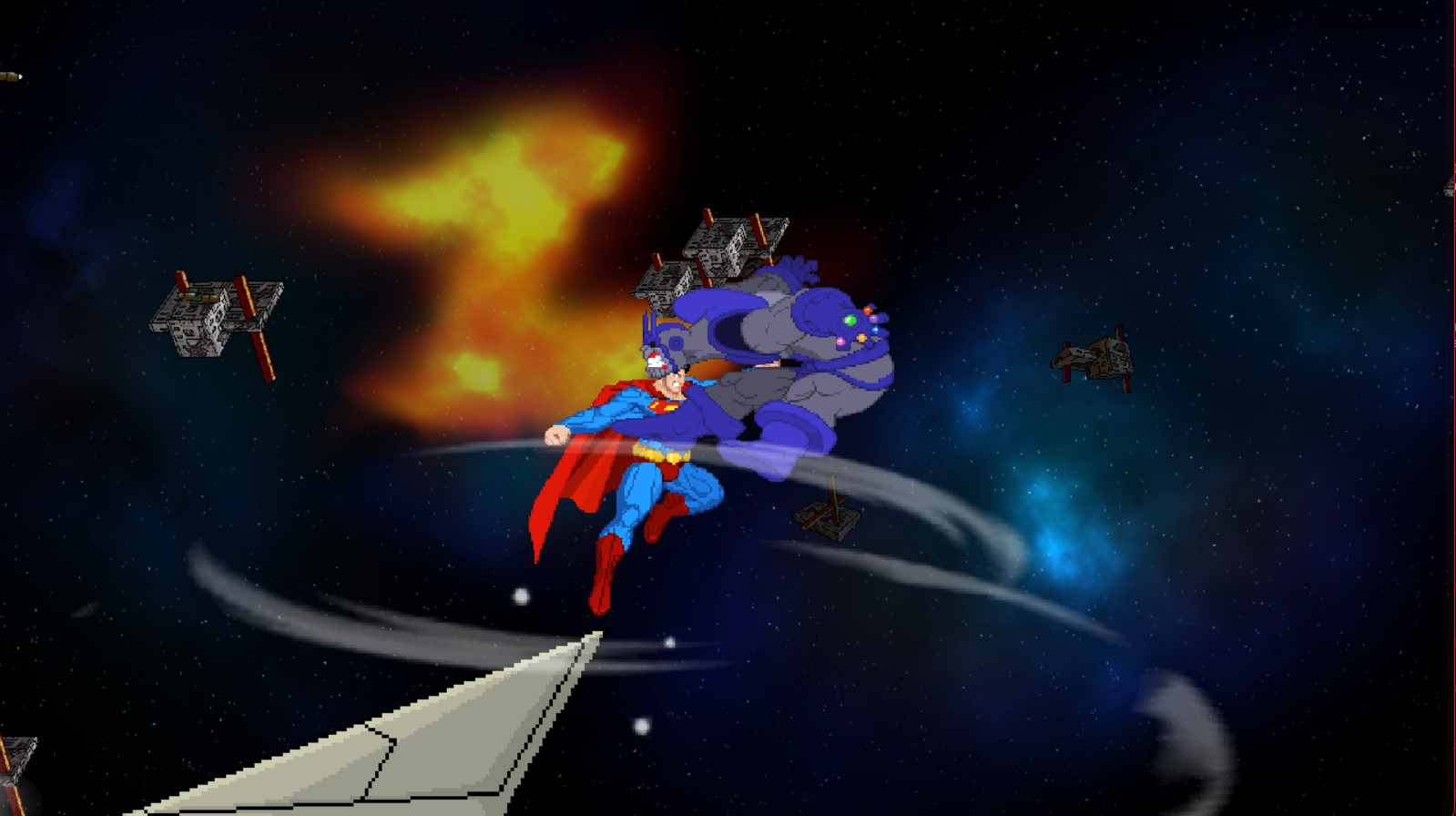 Superman(dc comics) 9.5/cmcv8 Mod for Super Smash Bros. Crusade | SSBC Mods