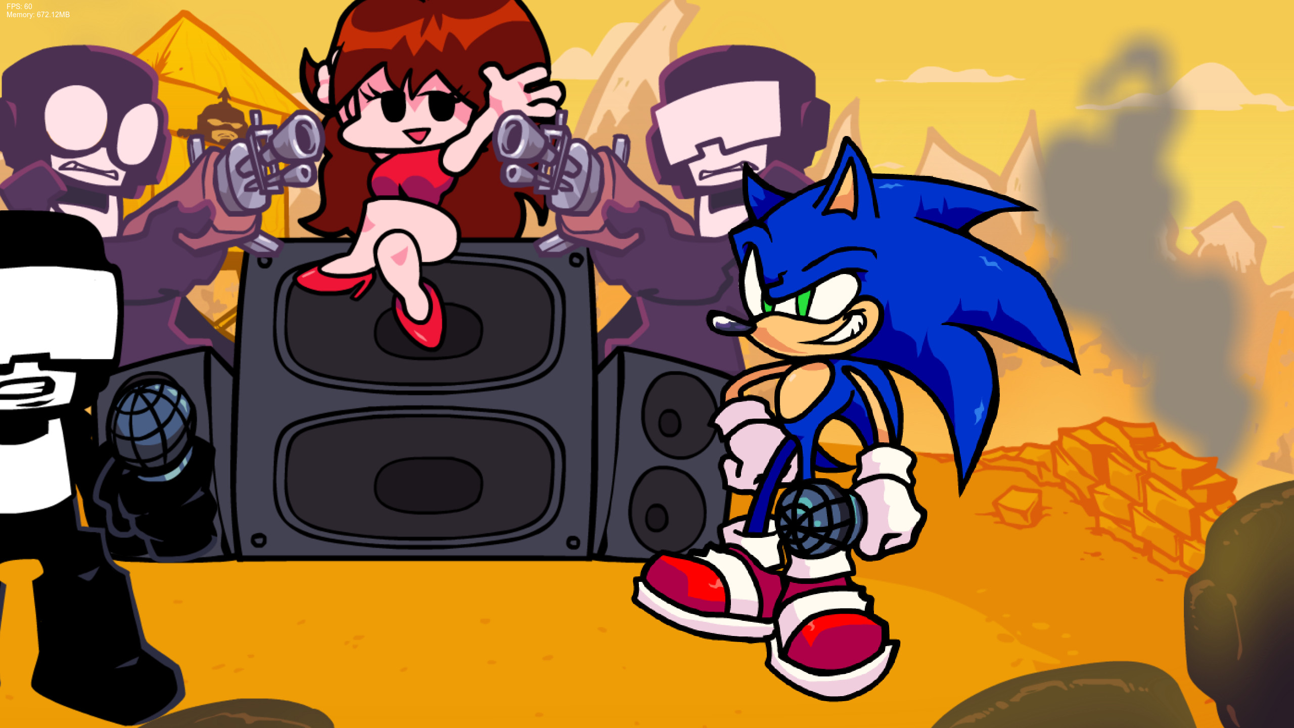[ROUGE & SPEAKER UPDATE] Dolm's Custom Sonic Chars Mod for Friday Night ...