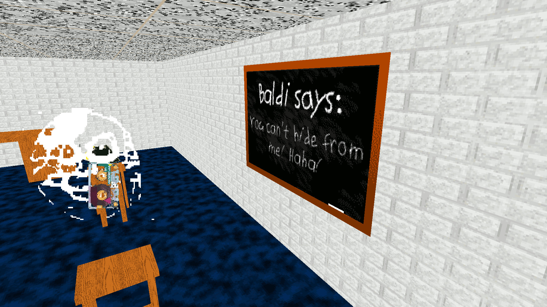 (0.3+) Better Chalkboard Font | BB+ BepInEx Plugin Mod for Baldi's Basics | Baldi Mods