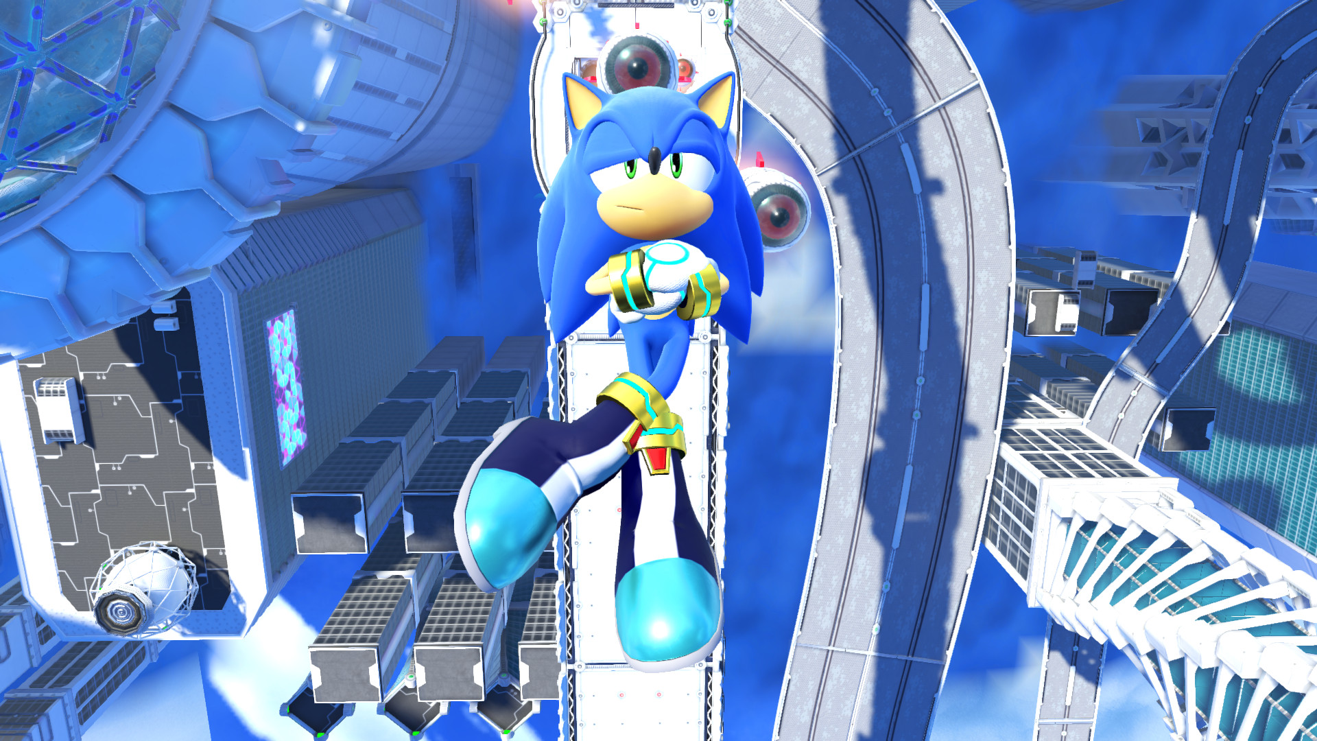 Sonic in Silver's Clothes Mod for Sonic Forces | SFCS Mods