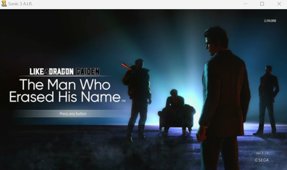 Like a Dragon: Gaiden Mod Package Mod for Sonic 3 A.I.R. | S3AIR Mods