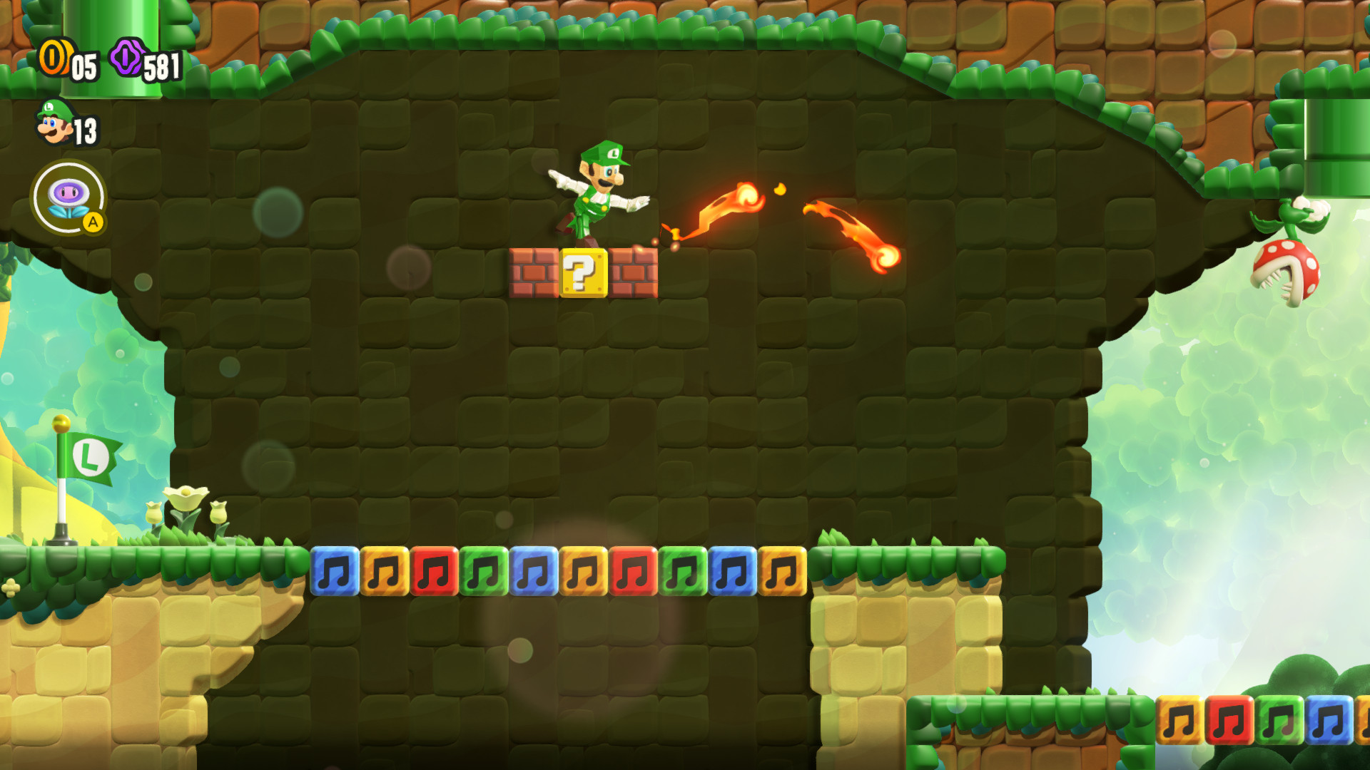 SM64 Luigi Mod for Super Mario Bros. Wonder | SMBW Mods