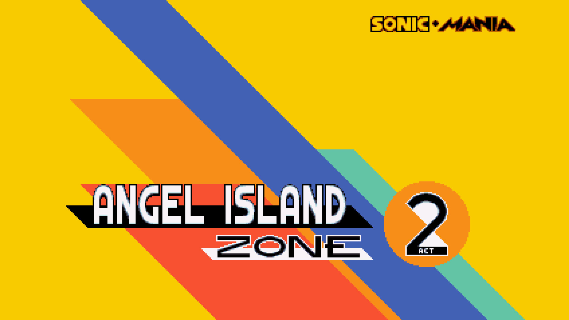Mania drawn title cards Mod for Sonic 3 A.I.R. | S3AIR Mods