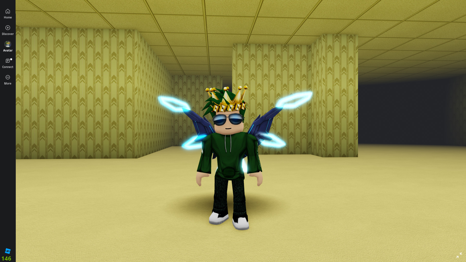 Backrooms avatar editor background Mod for Roblox | RBLX Mods