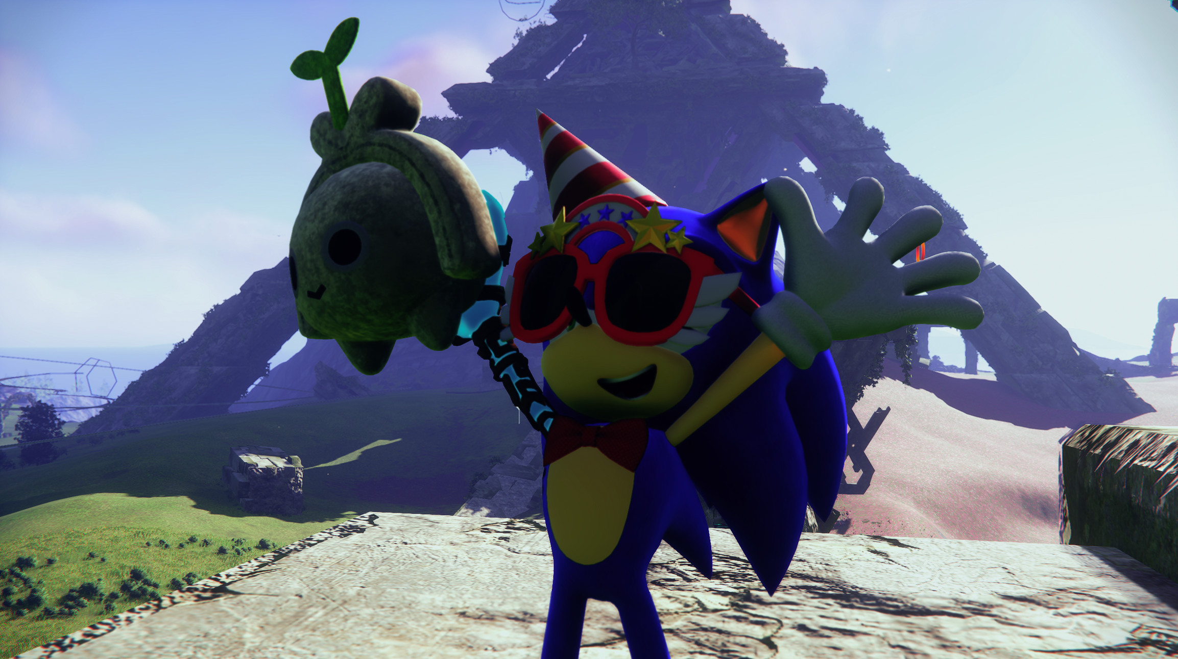 Rauru's Arm For Sonic [TOTK] Mod for Sonic Frontiers | Frontiers Mods