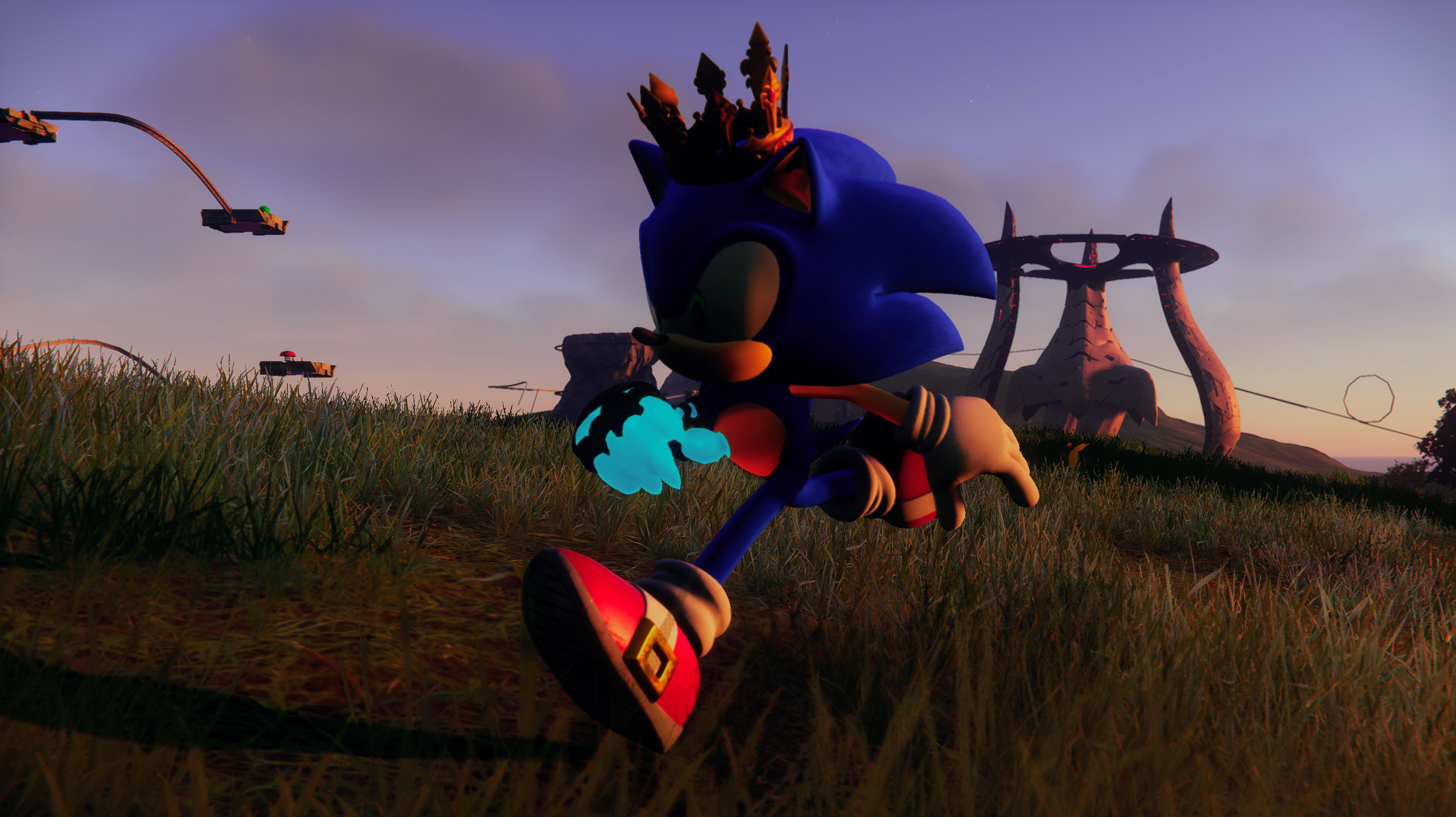 Rauru's Arm For Sonic [TOTK] Mod for Sonic Frontiers | Frontiers Mods