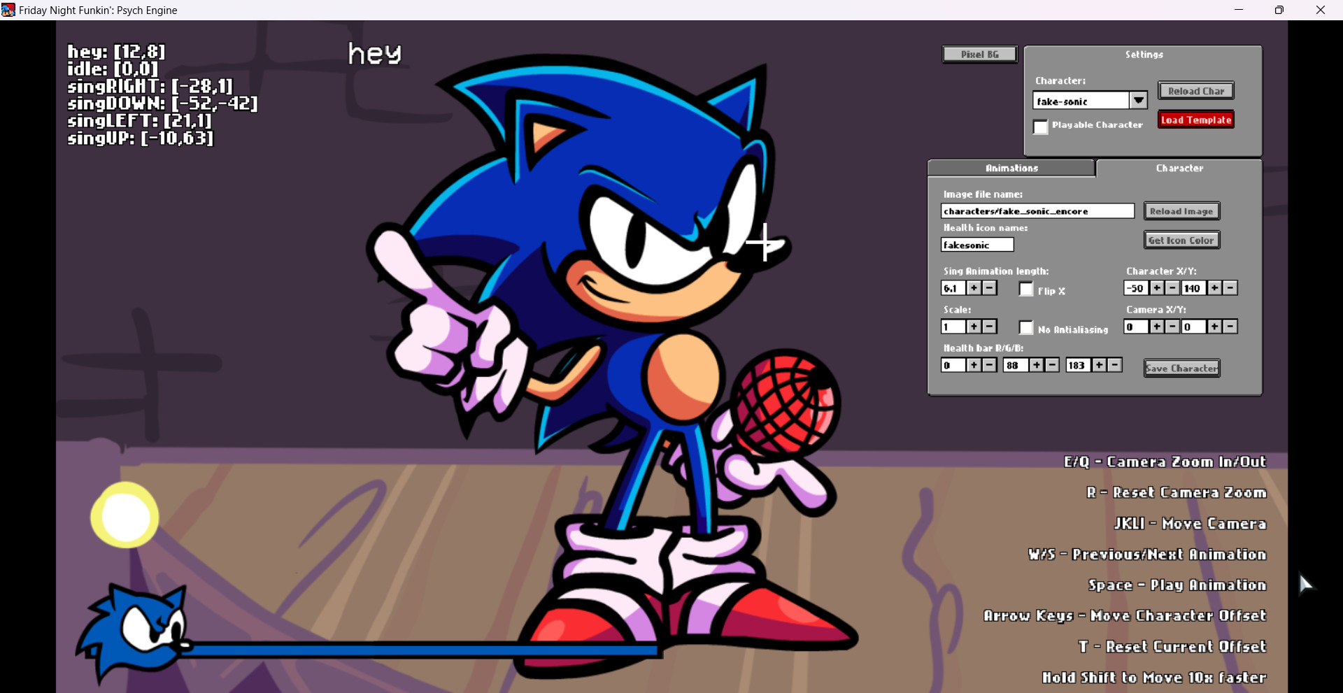 FNF Fake Sonic Encore Recreation Mod for Friday Night Funkin' | FNF Mods
