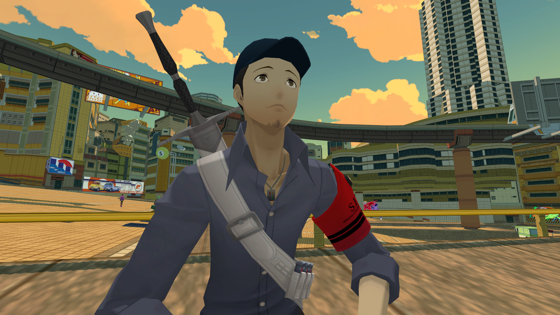 Junpei Iori (Persona 3 Reload) Mod for Bomb Rush Cyberfunk | BRC Mods