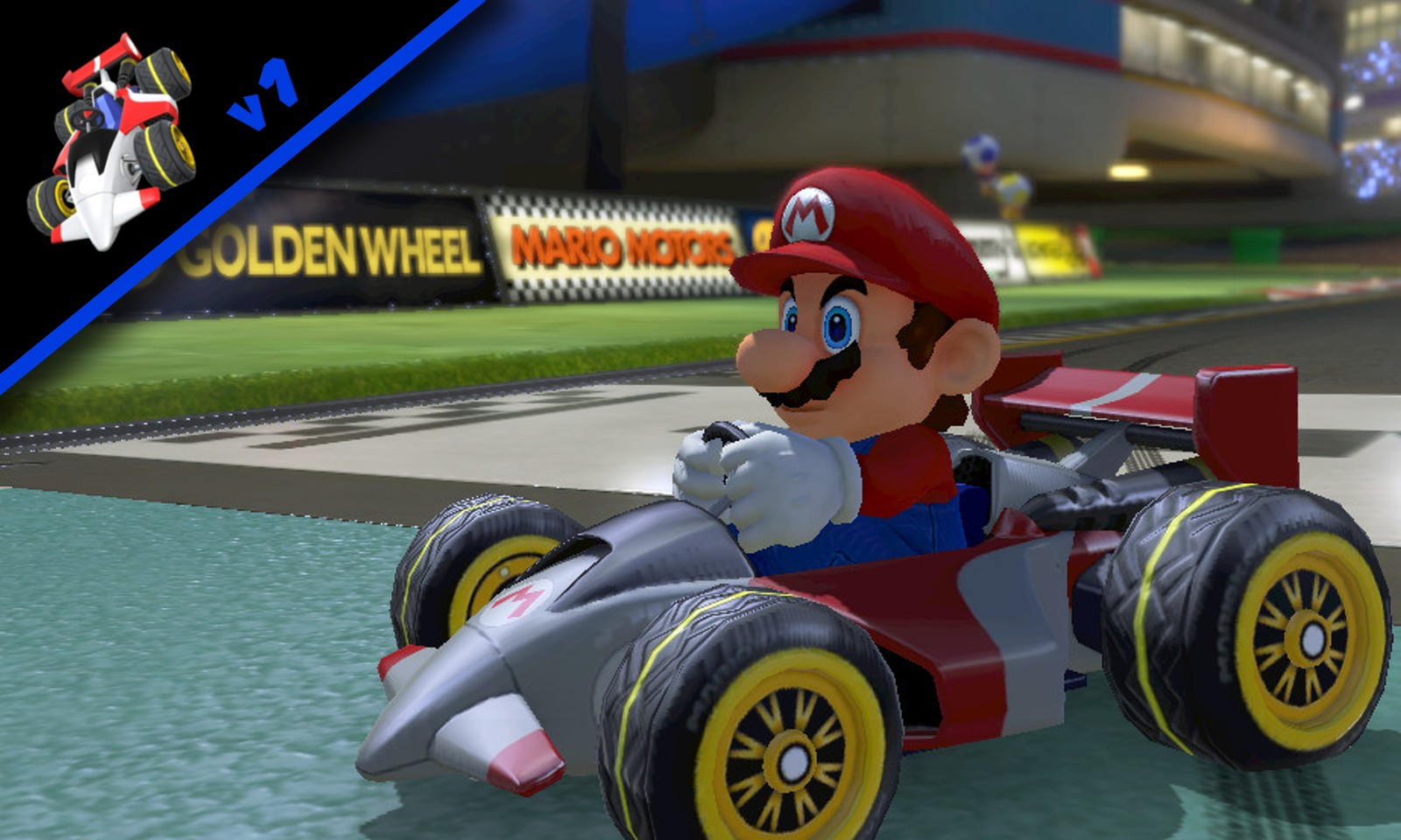 B Dasher Mk. 2 + colors from MKT Mod for Mario Kart 8 | MK8 Mods