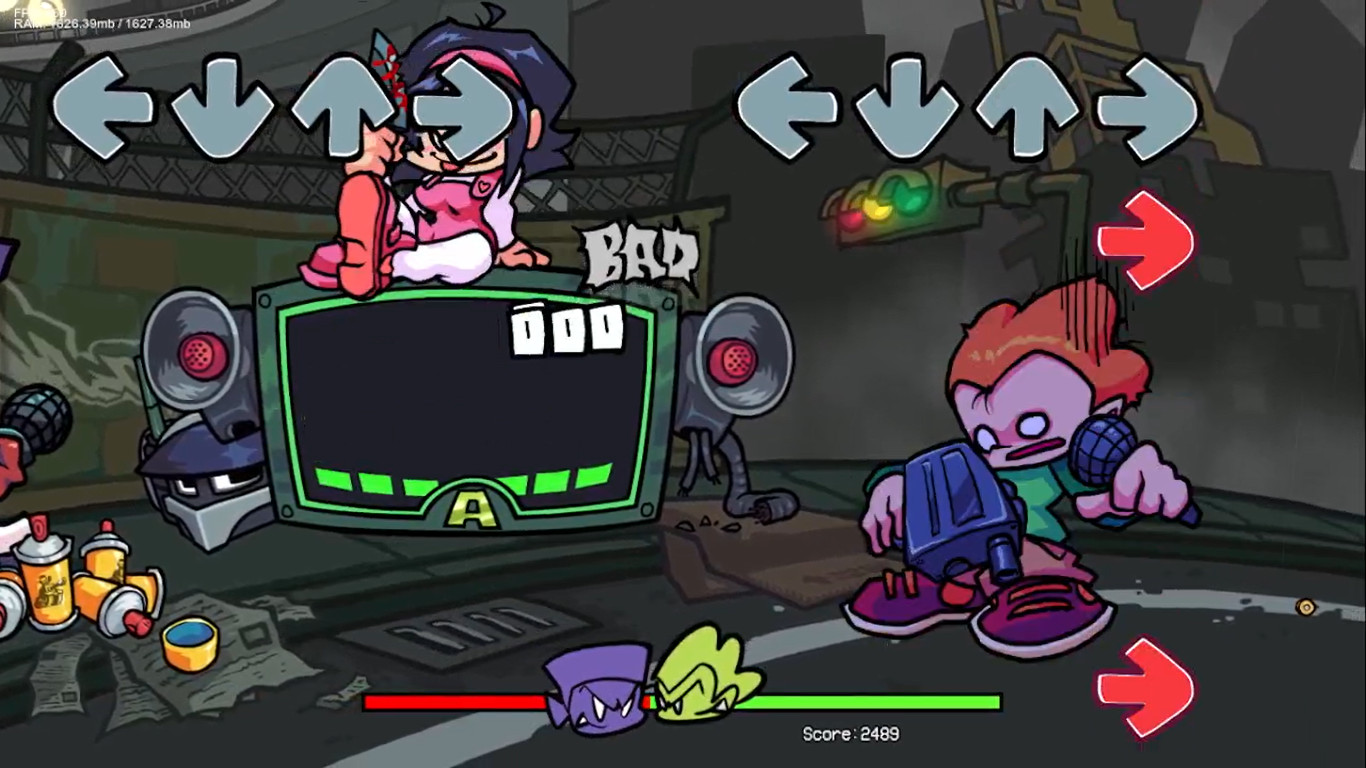 fnf but "good" Mod for Friday Night Funkin' | FNF Mods