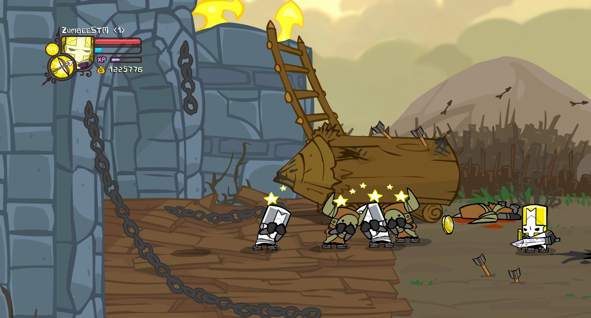 Yellow Knight Mod v1.0 Mod for Castle Crashers (Remastered) | CCR Mods