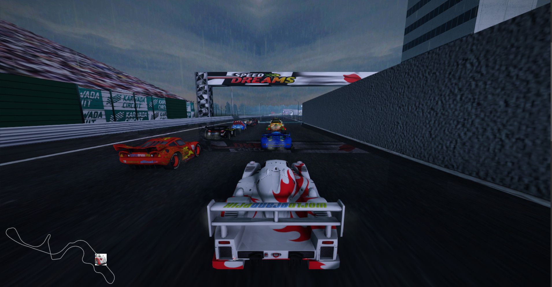Cars 2 World Grand Prix Racers Mod for SuperTuxKart | STK Mods