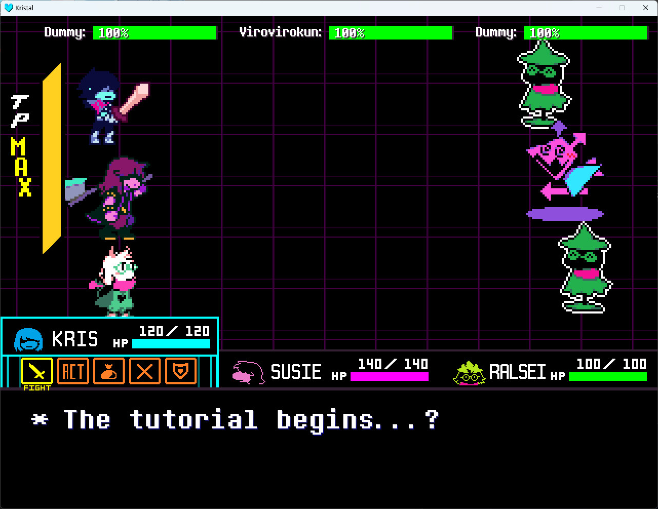 HP Bar Lib (V2/Alt) Mod for Kristal | Kristal Mods