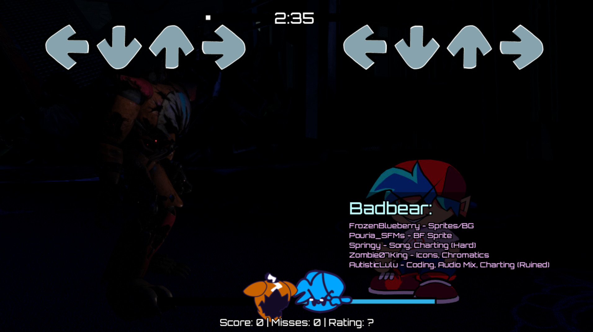 Superstar Funkin' (BADBEAR UPDATE OUT NOW) Mod for Friday Night Funkin ...
