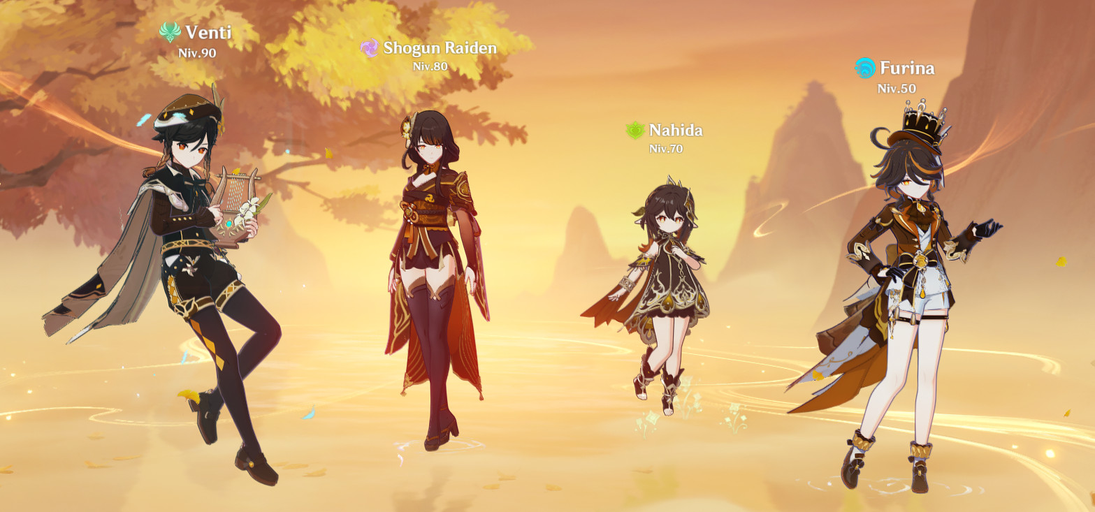 Geo Archon Gang Mod for Genshin Impact | GI Mods